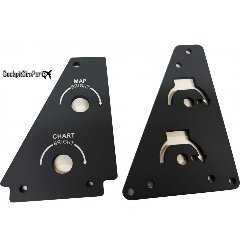 B737 Pilot MAP Light Panel