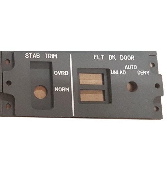 B737 Stab trim panel
