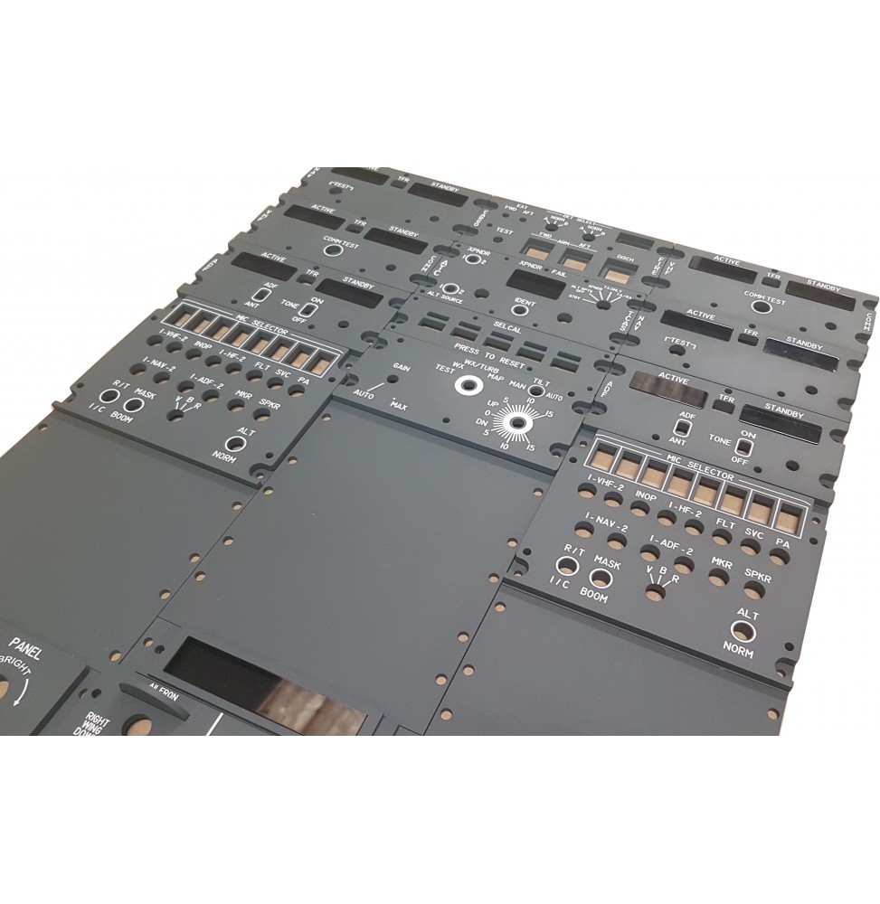 BOEING 737 COMPLETE PEDESTAL PANELS